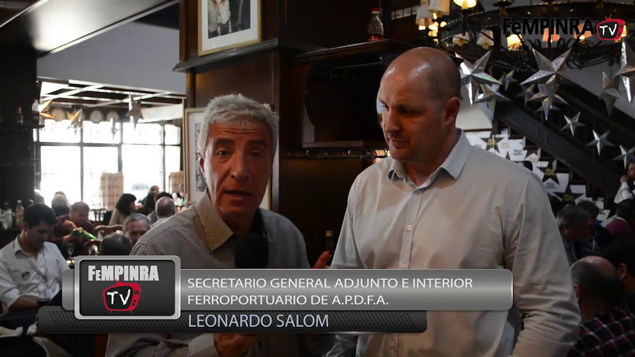 Entrevista a Leonardo Salom, Sec. Gral Adjunto de APDFA - YouTube