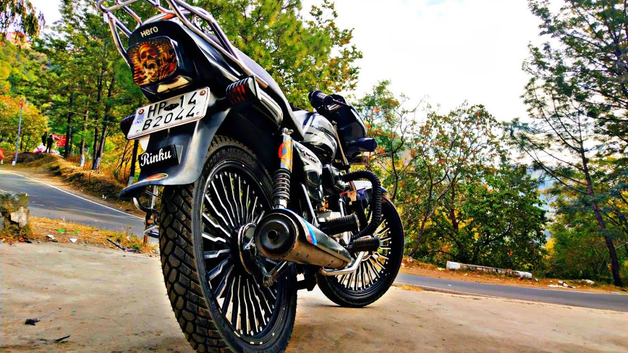 Modified splendor | tail light wrap - YouTube