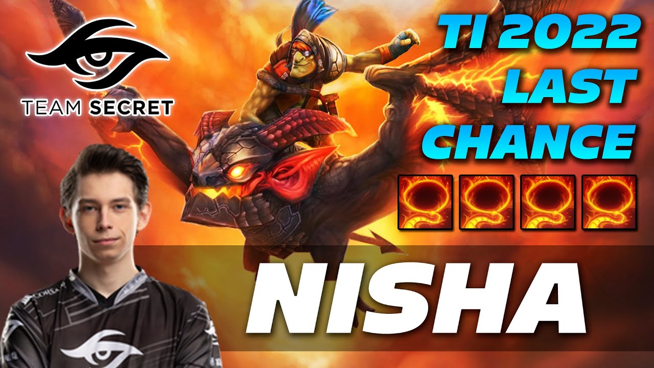 Nisha Batrider - Secret vs VP - International 2022 Last Chance [Watch ...
