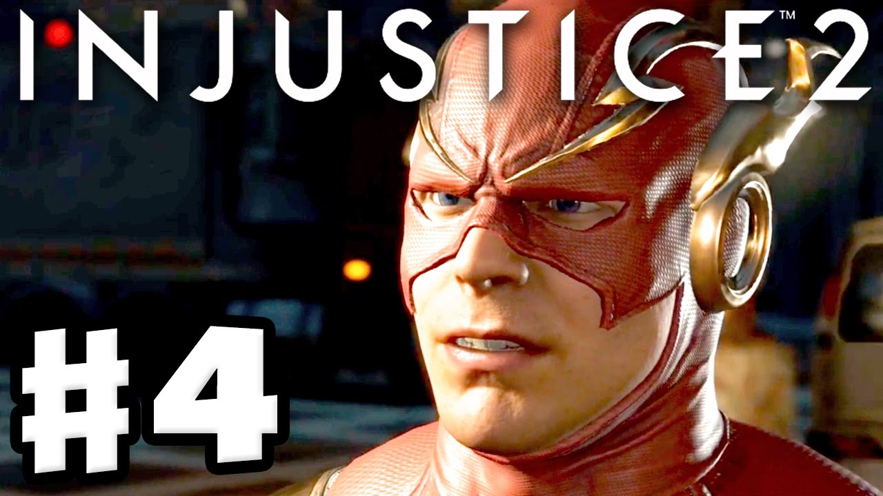 Injustice 2 - Gameplay Part 4 - The Flash! Chapter 4: Invasion! (Story ...