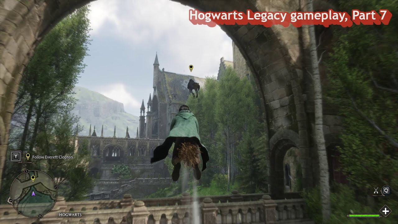 Hogwarts Legacy gameplay, Part 7, 60 fps - YouTube