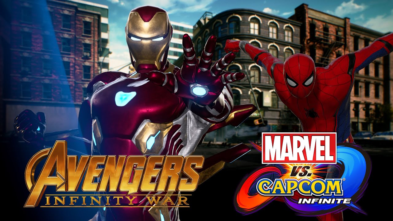Infinity War Iron Man for Marvel VS Capcom Infinite Mod Gameplay ...
