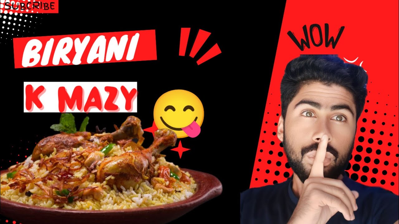 Biryani K Mazy 😋| Biryani recipes | ft. Hamid Pendu - YouTube