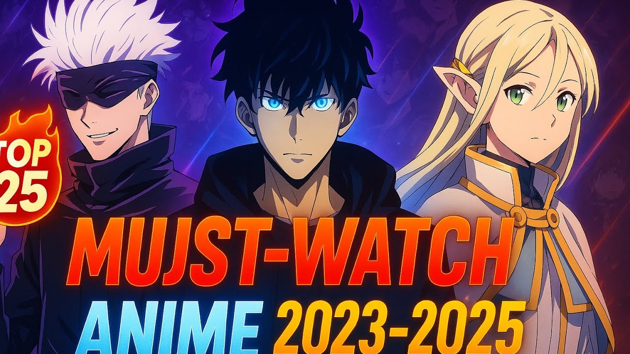 STOP Scrolling! Top 25 MUST-WATCH Anime (2020–2025) That’ll Blow Your ...