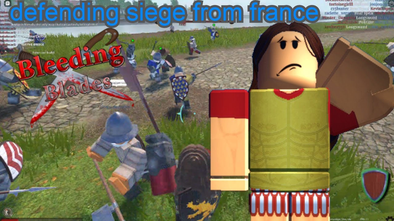 Defending the SIEGE OF ORLEANS as a KNIGHT ⚔🏰 | Bleeding Blades Roblox ...