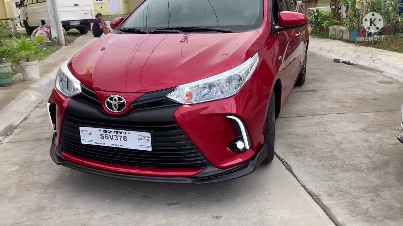 vios xle red metellic upgrade part 1 - YouTube