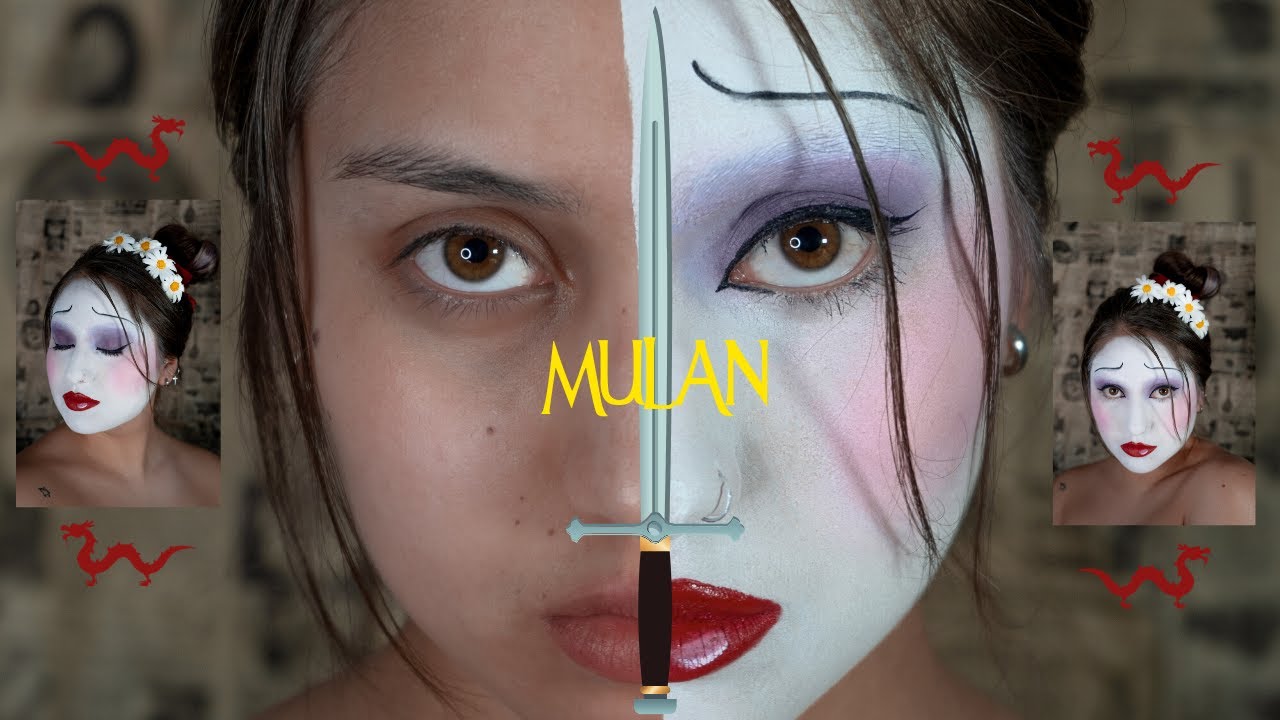 MULAN MAKEUP Geisha look by Oriana Gimenez - E A S Y Artistic Makeup ...