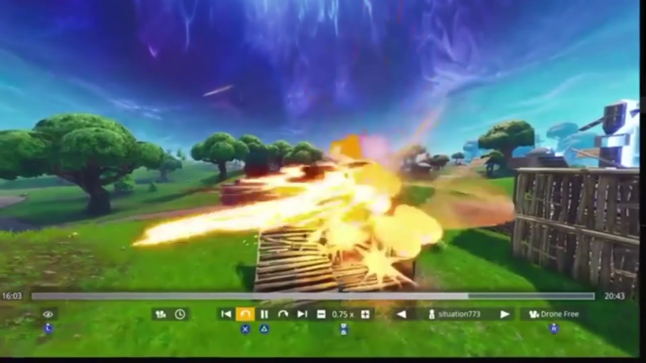 FORTNITE METEOR SHOWER!! 5 meteors at once - YouTube