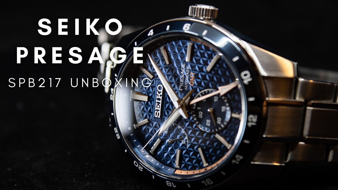 Seiko Presage SPB217 Unboxing - YouTube