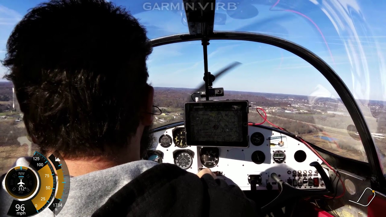Ercoupe landing at Cambridge Ohio KCDI - YouTube