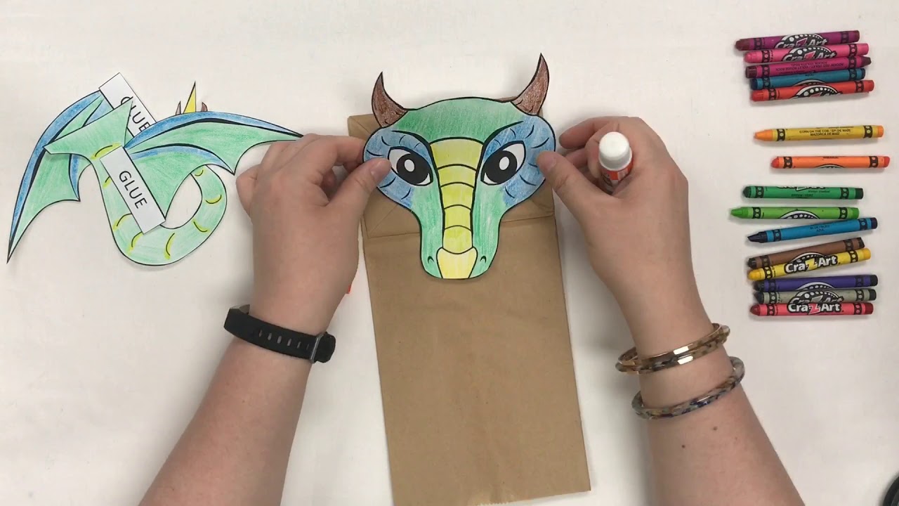 The Colony Public Library Curbside Craft Kit, Week 5 - Children - YouTube