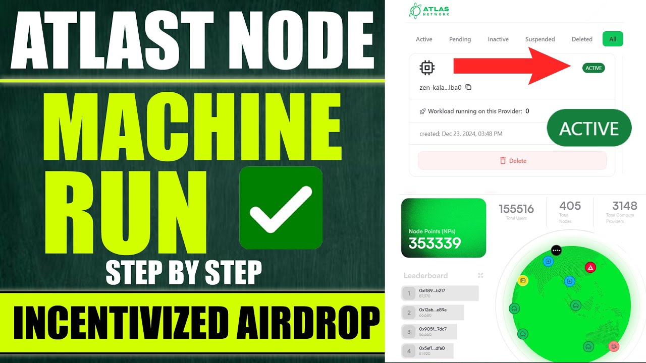 Atlas Network Machine Compute Provider Node Run Setup Guide🚀 ...
