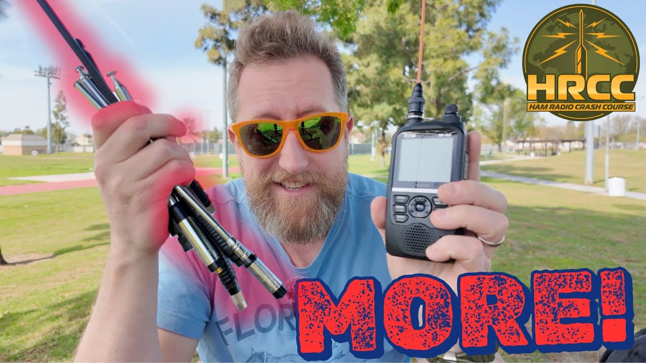 EVEN MORE Telescopic Ham Radio Antennas, New MFJ?? - YouTube