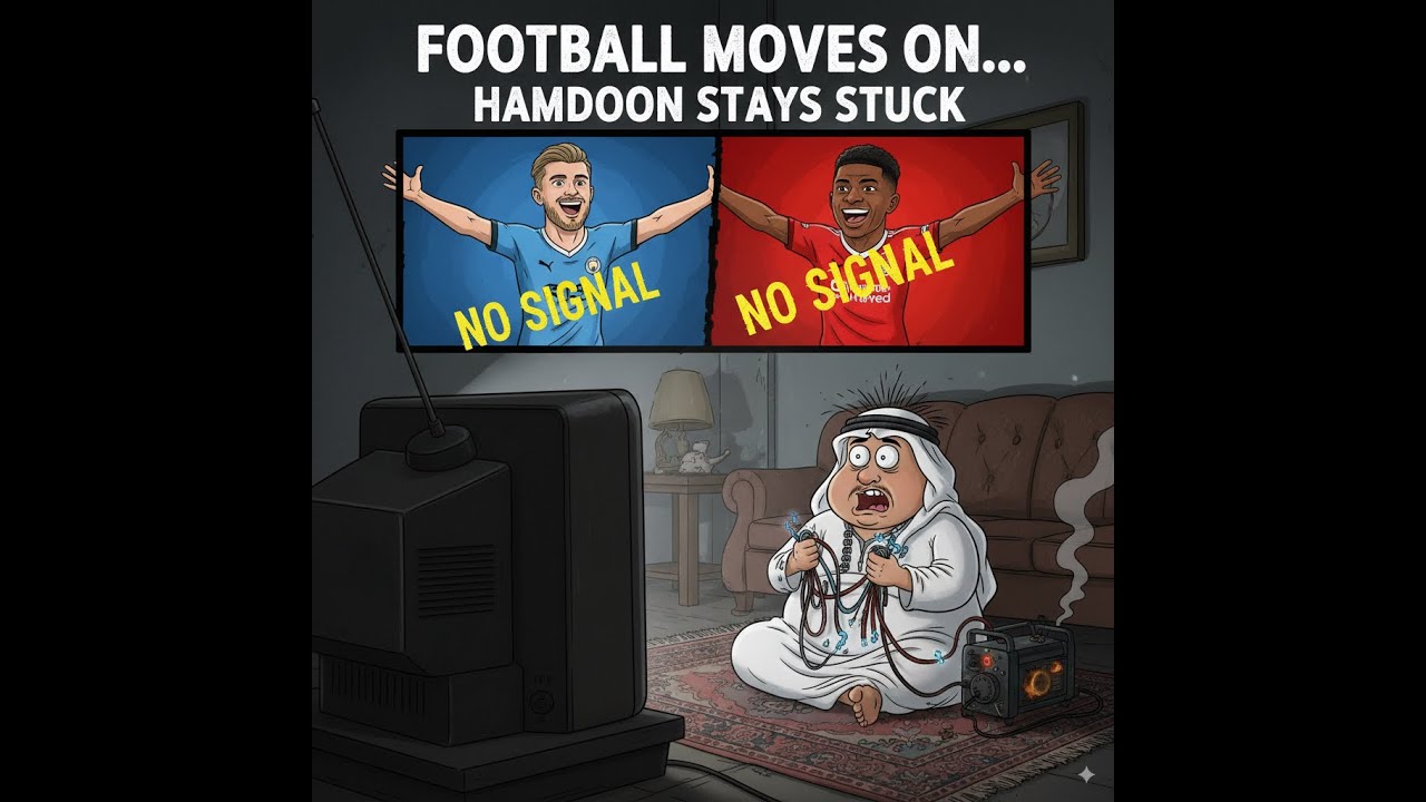 Hamdoon vs. The Broken TV | Dark Comedy Meets Champions League Chaos ...