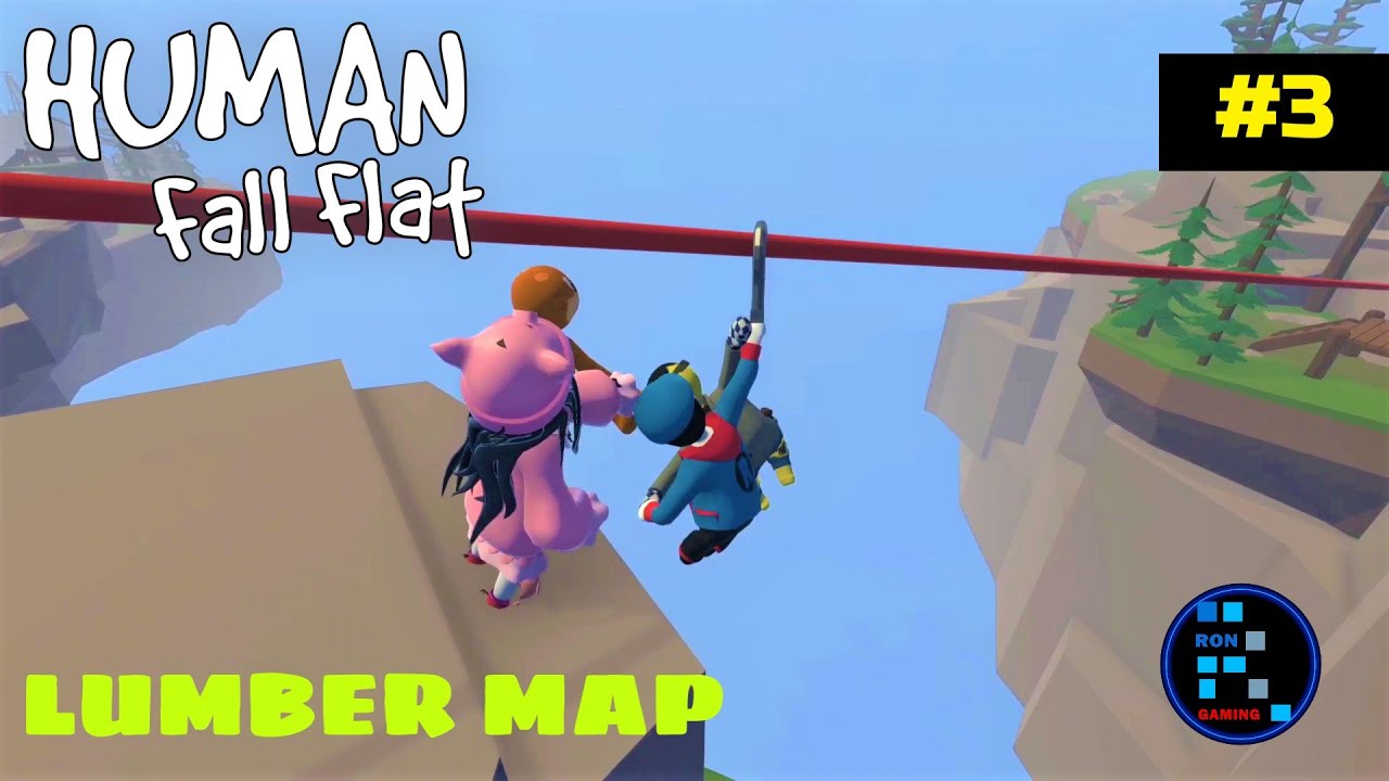 Human Fall Flat | New Lumber Map#3 - Funniest Game Ever - YouTube