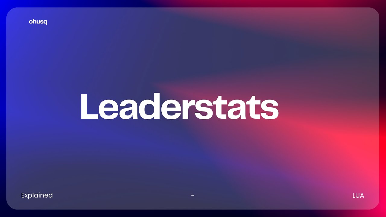 How To: Script Leaderstats in Roblox Studio - YouTube