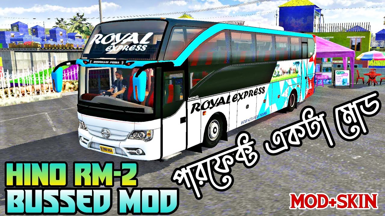 Royal Express Hino RM-2 New Bussed Mod | Bus Simulator Indonesia | Hino ...