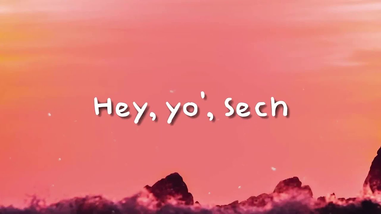 Borracho - Sech, DJ Khaled (Lyrics Video) - YouTube