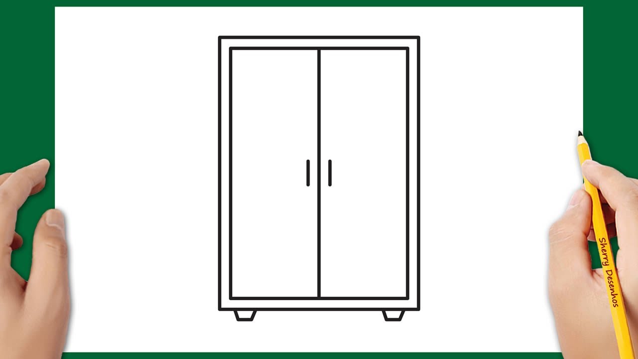 Como desenhar um armário - YouTube