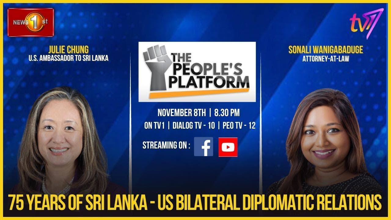 EXCLUSIVE! U.S Ambassador Julie Chung on THE PEOPLES PLATFORM | 08.11. ...