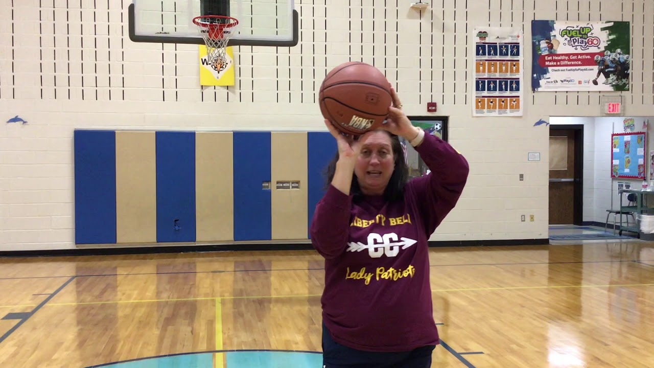 North Side PE Basketball: One handed set shot - YouTube