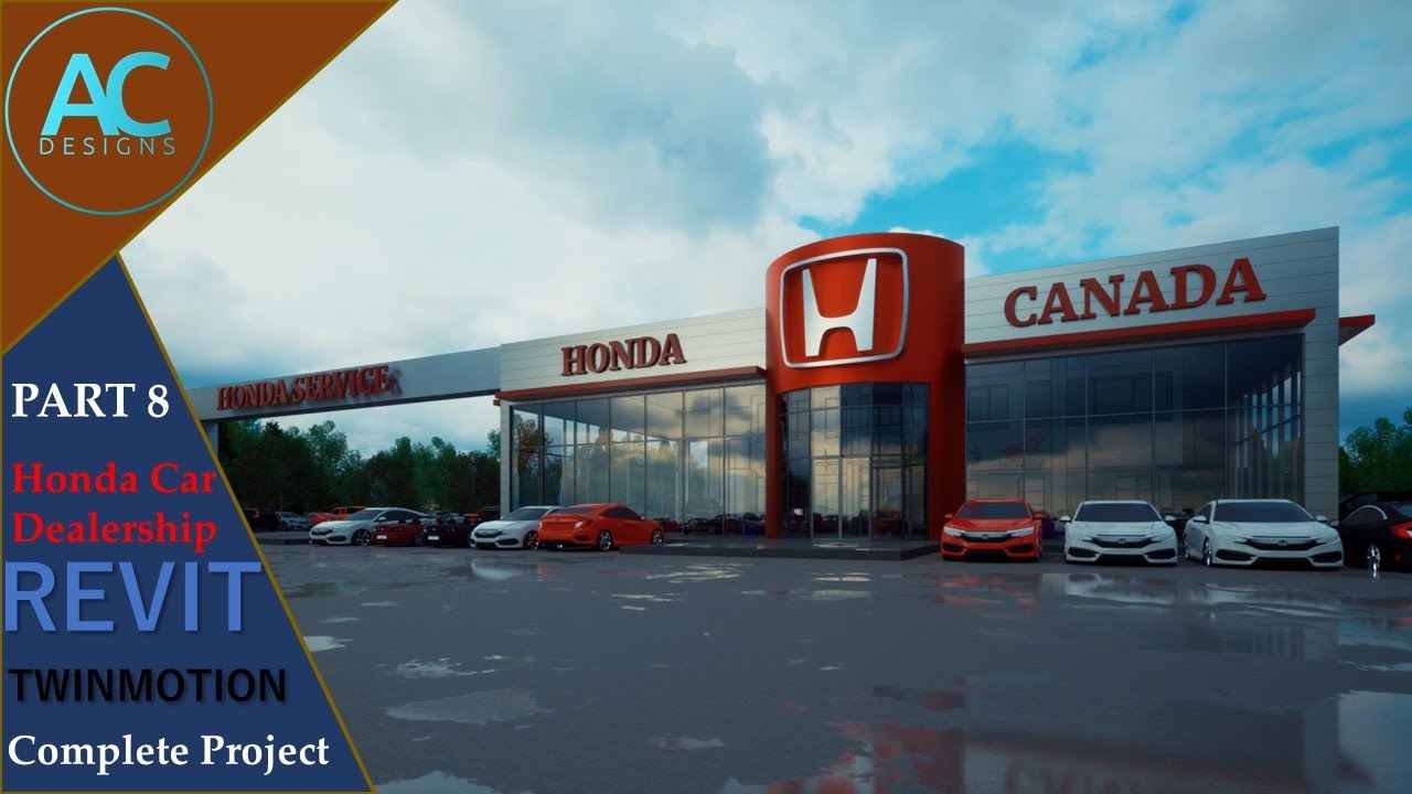 Honda Car Dealership | Part 8 | Complete Project | Twinmotion Tutorial ...