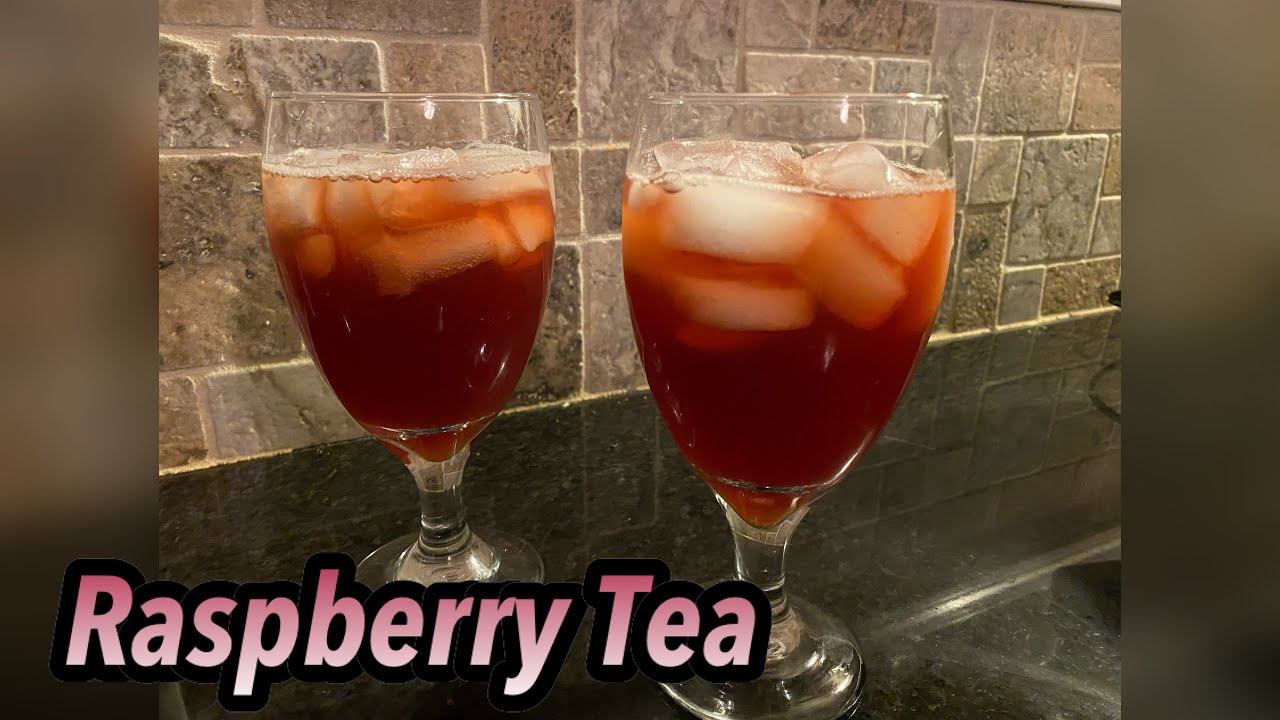 Raspberry tea/ how to make homemade raspberry tea/twisted Mikes - YouTube
