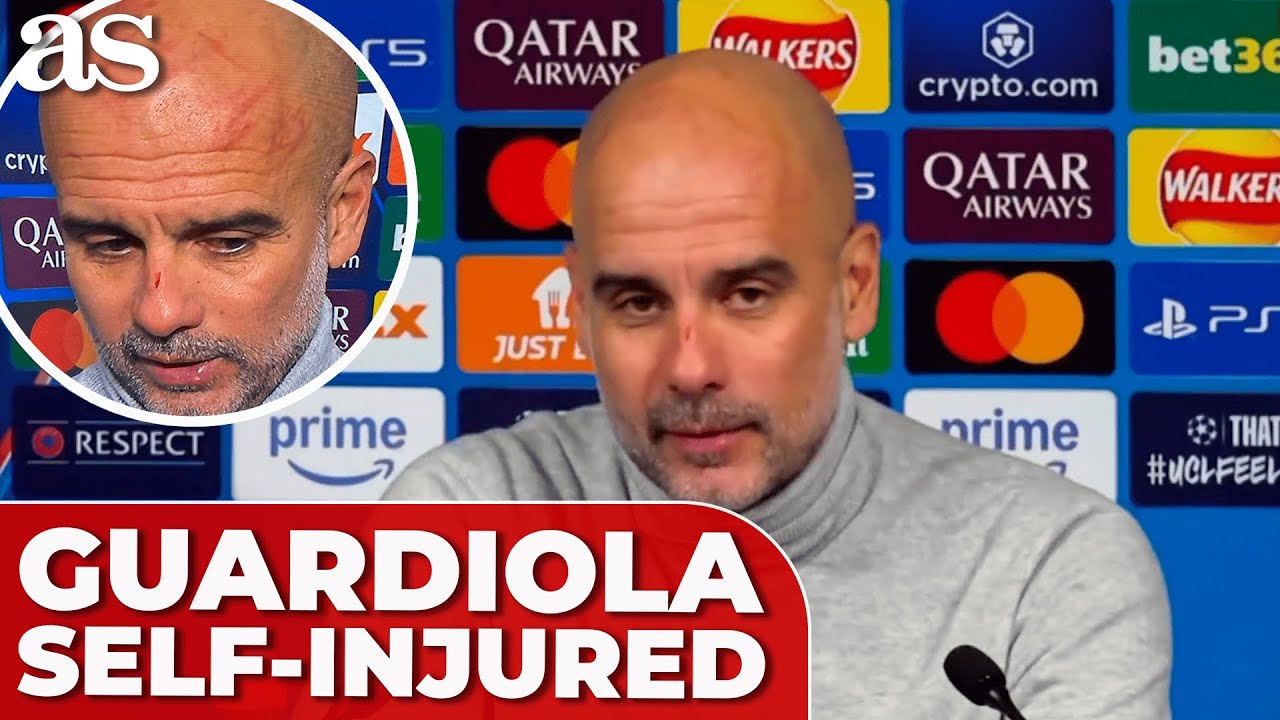 GUARDIOLA shocks everyone by admitting he SELF-INJURED INTENTIONALLY ...