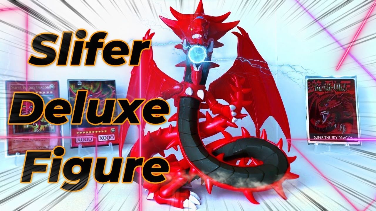 Yugioh NEW Slifer The Sky Dragon Deluxe Figure & Funko POP Review By ...