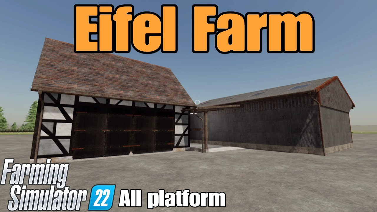 Eifel Farm / FS22 mod for all platforms - YouTube