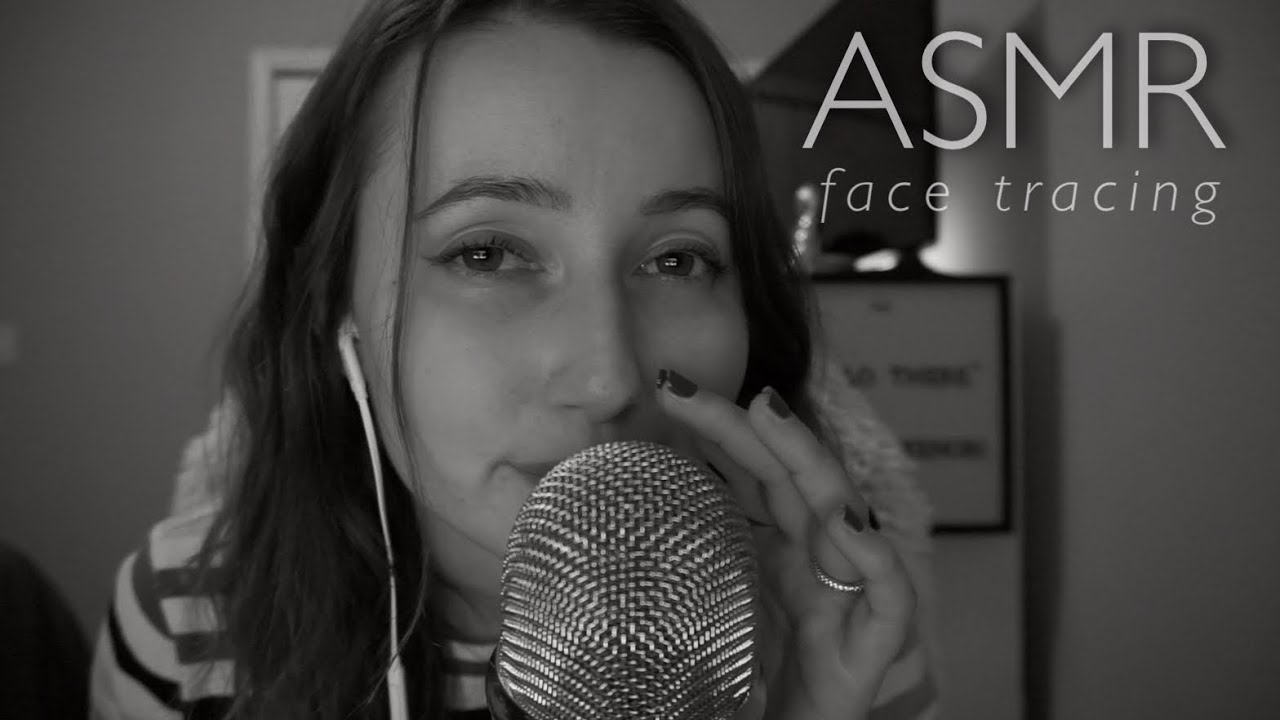 asmr tracing words on your face *extra personal attention* - YouTube