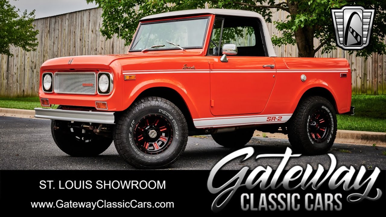 1970 International Scout 800A SR-2 Gateway Classic Cars St. Louis #9428 ...