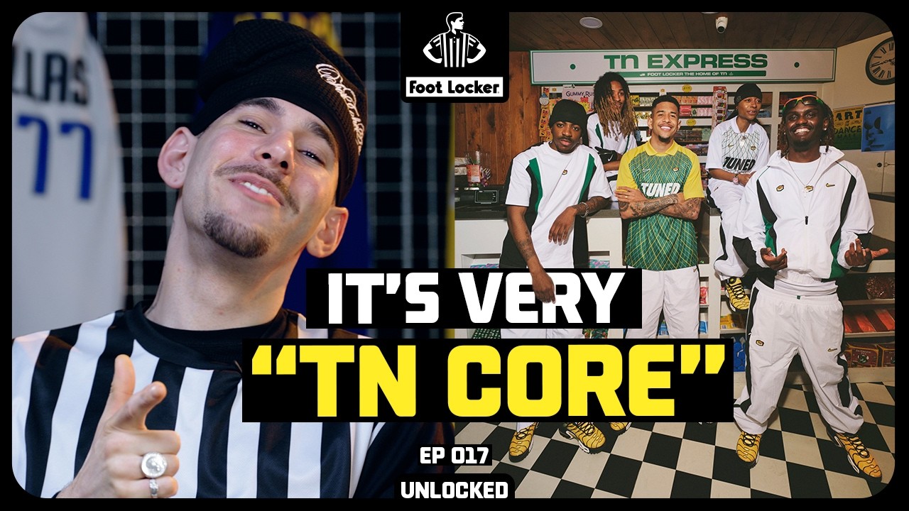 Nike TN's bringing Brazil's HEAT to Football | Unlocked EP 017 - YouTube
