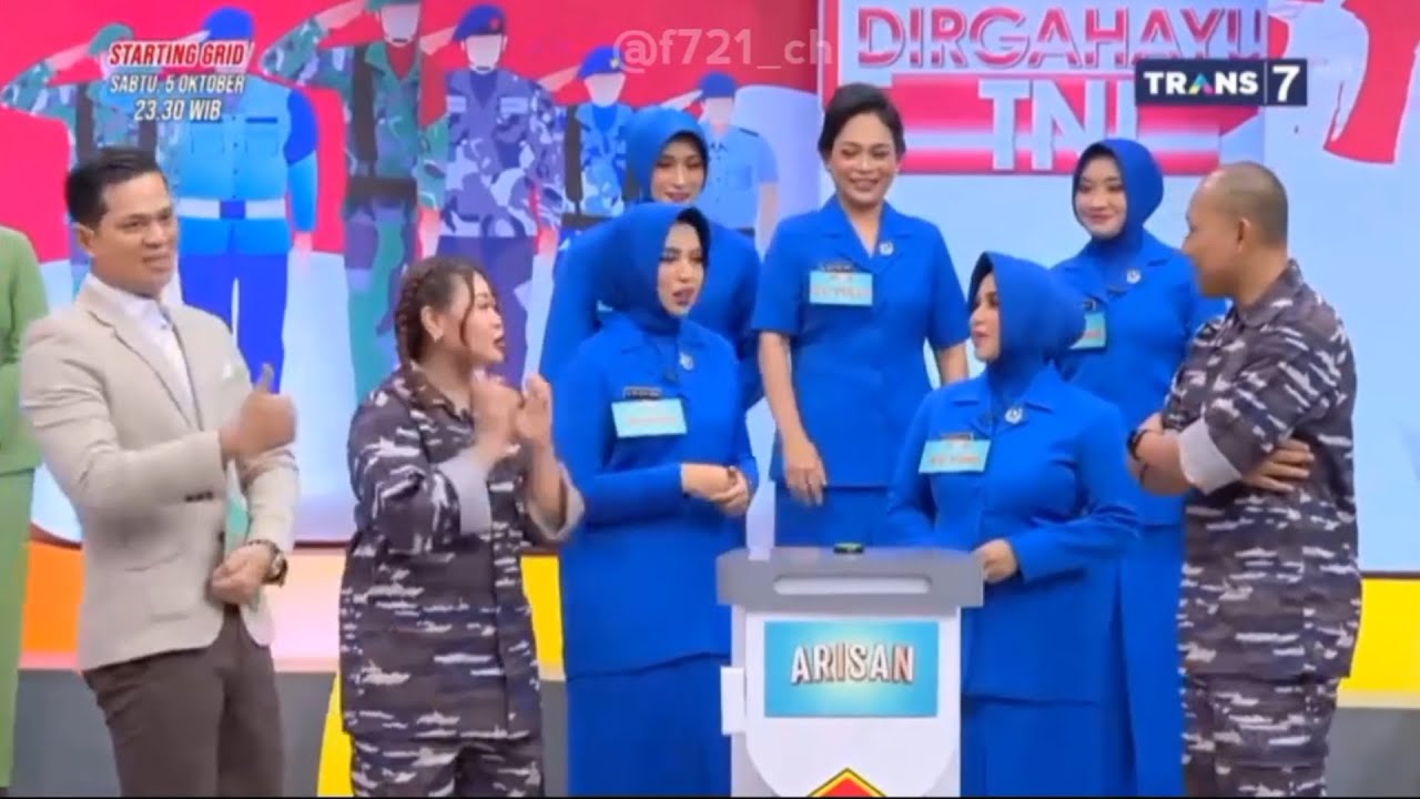 ARISAN TRANS 7 dalam Rangka HUT ke-79 TENTARA NASIONAL INDONESIA - YouTube