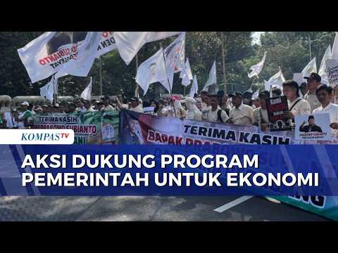 BREAKING NEWS! Massa Pedagang-Petani Gelar Aksi Dukung Program Prabowo-Gibran untuk Ekonomi