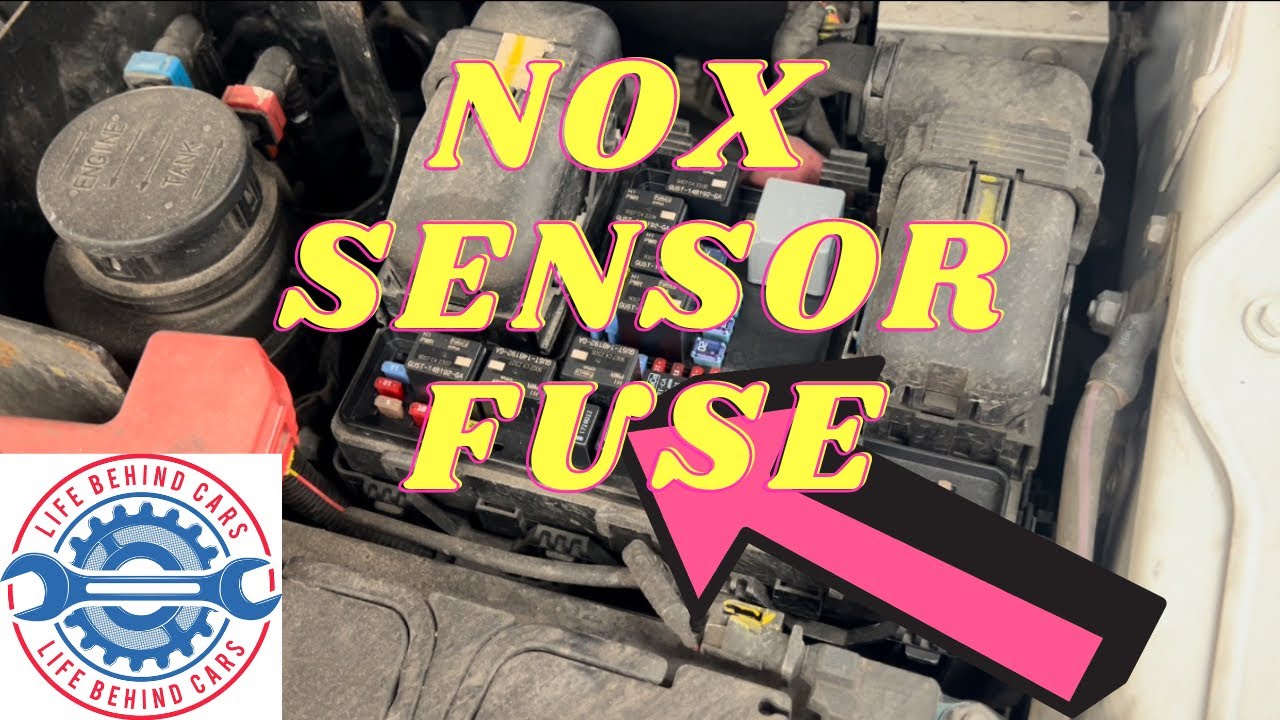 Ford Ranger 3.2 TDCI 2016-2019 NOX Sensor Fuse Location - YouTube