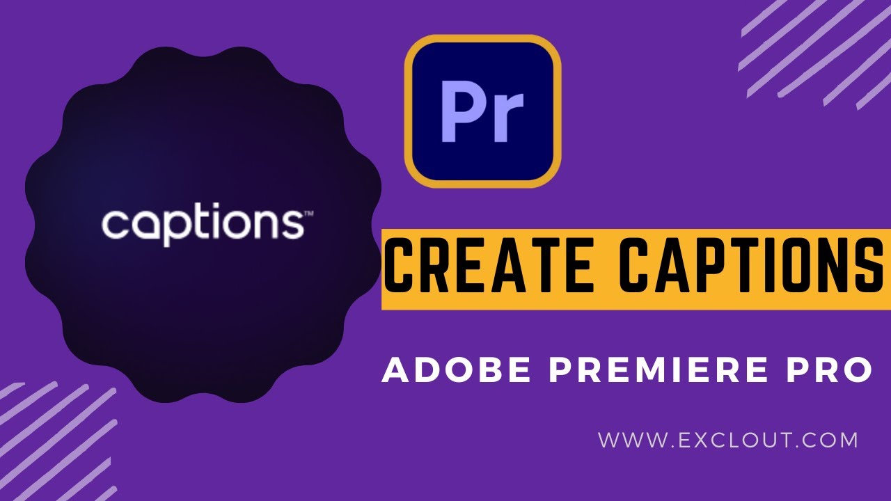 How to Add Captions in Adobe Premiere Pro - YouTube