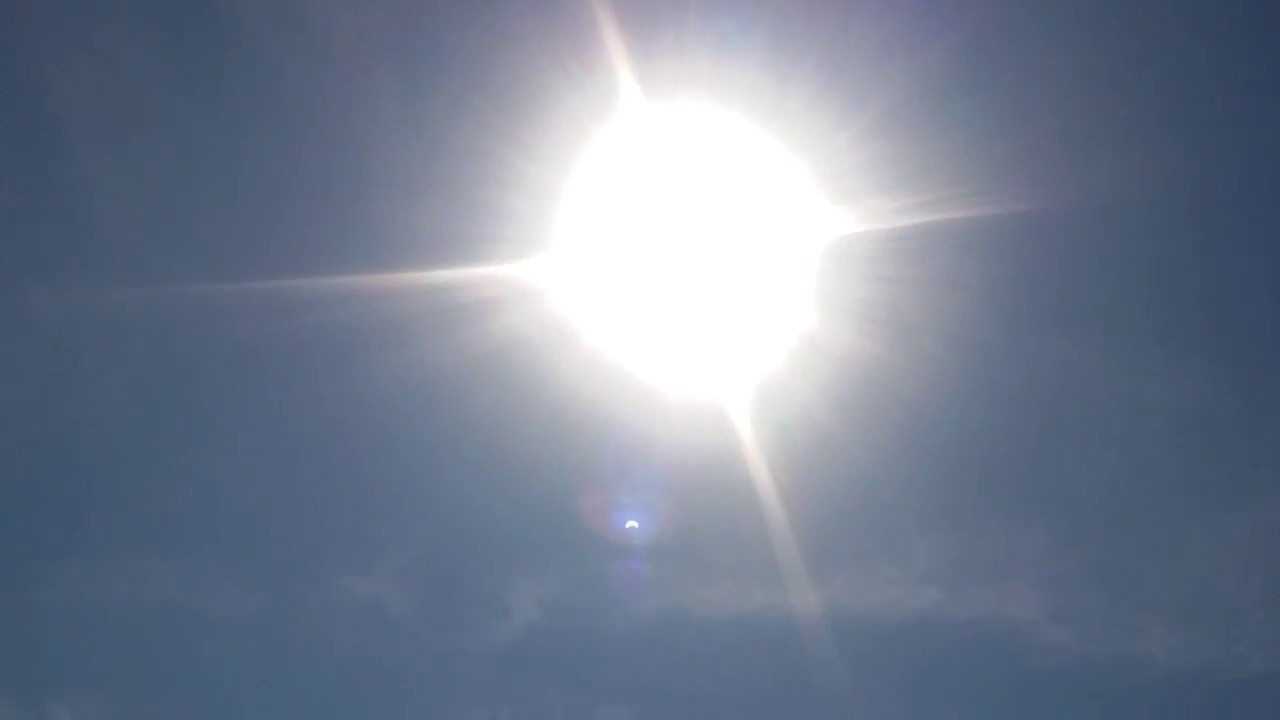 Solar Eclipse 2017 from Greeley, Colorado - YouTube