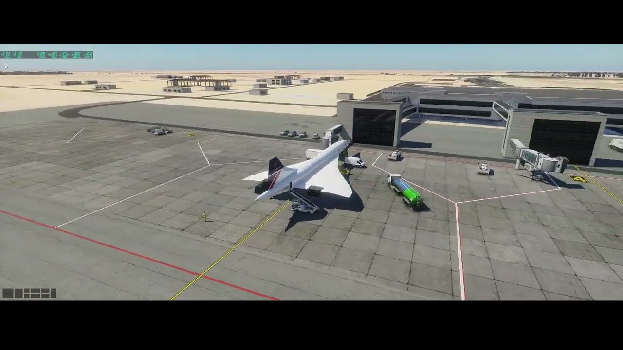 X-PLANE 12, CONCORDE FXP, BAW G-BOAC, Concorde Heritage avionics ...