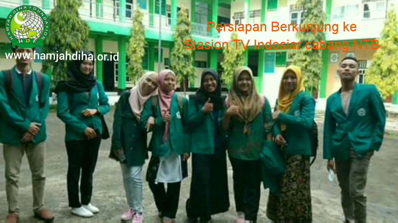 LPM NUANSA KAMPUS UNIQHBA berkunjung di Media Mainstream - YouTube