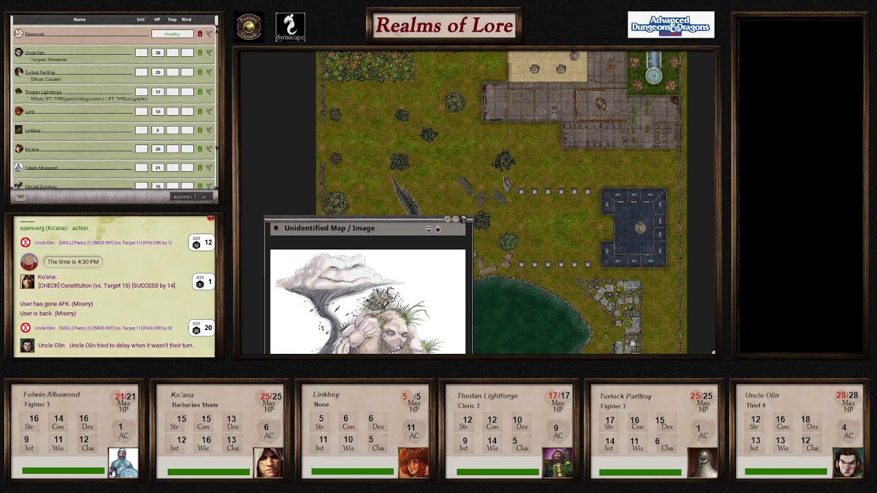 Realms of Lore D&D Session: The World of Lloegyr - YouTube