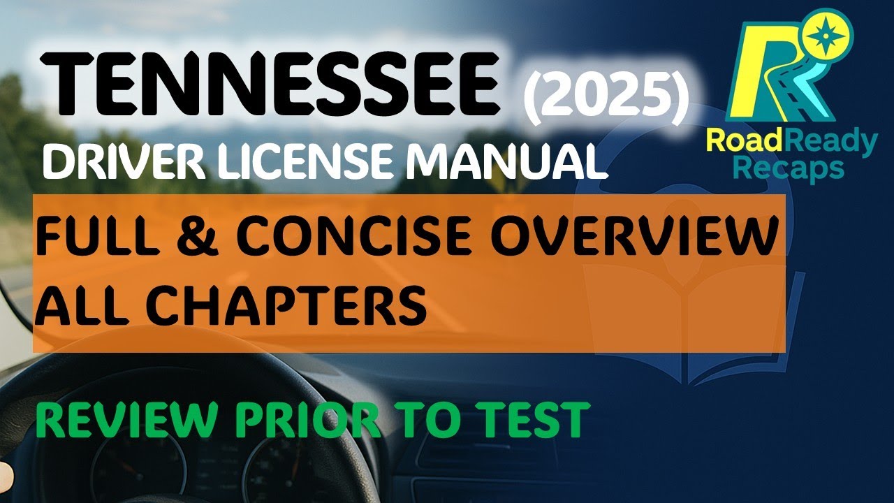 Tennessee Driver License Manual 2025 – FULL & Concise Overview - YouTube