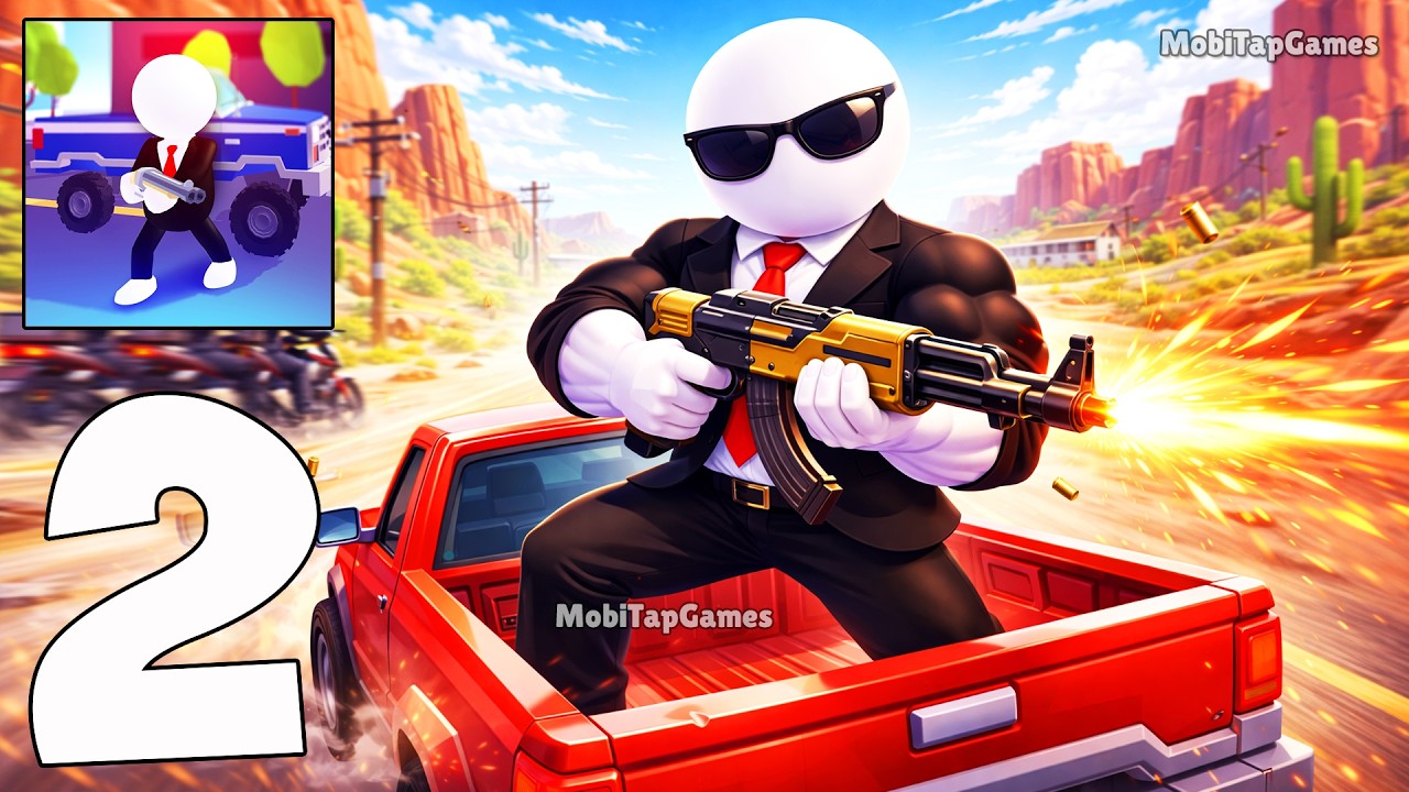 💥 Rage Road – Car Shooting Game – Action Road Combat Gameplay Part 2 ...