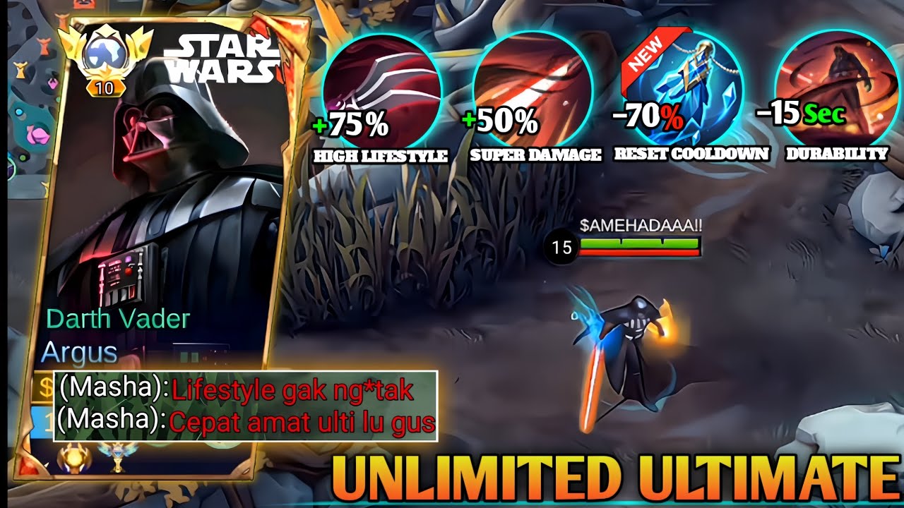 ARGUS FLETING TIME BUILD ULTIMATE NO COOLDOWN🔥| TRICK AND TUTORIAL ARGUS 2024 | #mlbb - YouTube