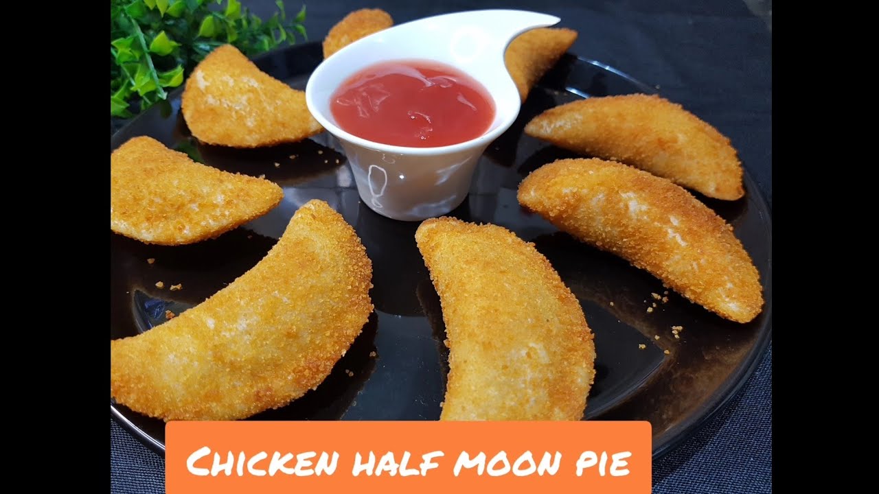 Chicken Half Moon Pie Recipe ll How to Make Perfect Chicken Half Moon ...