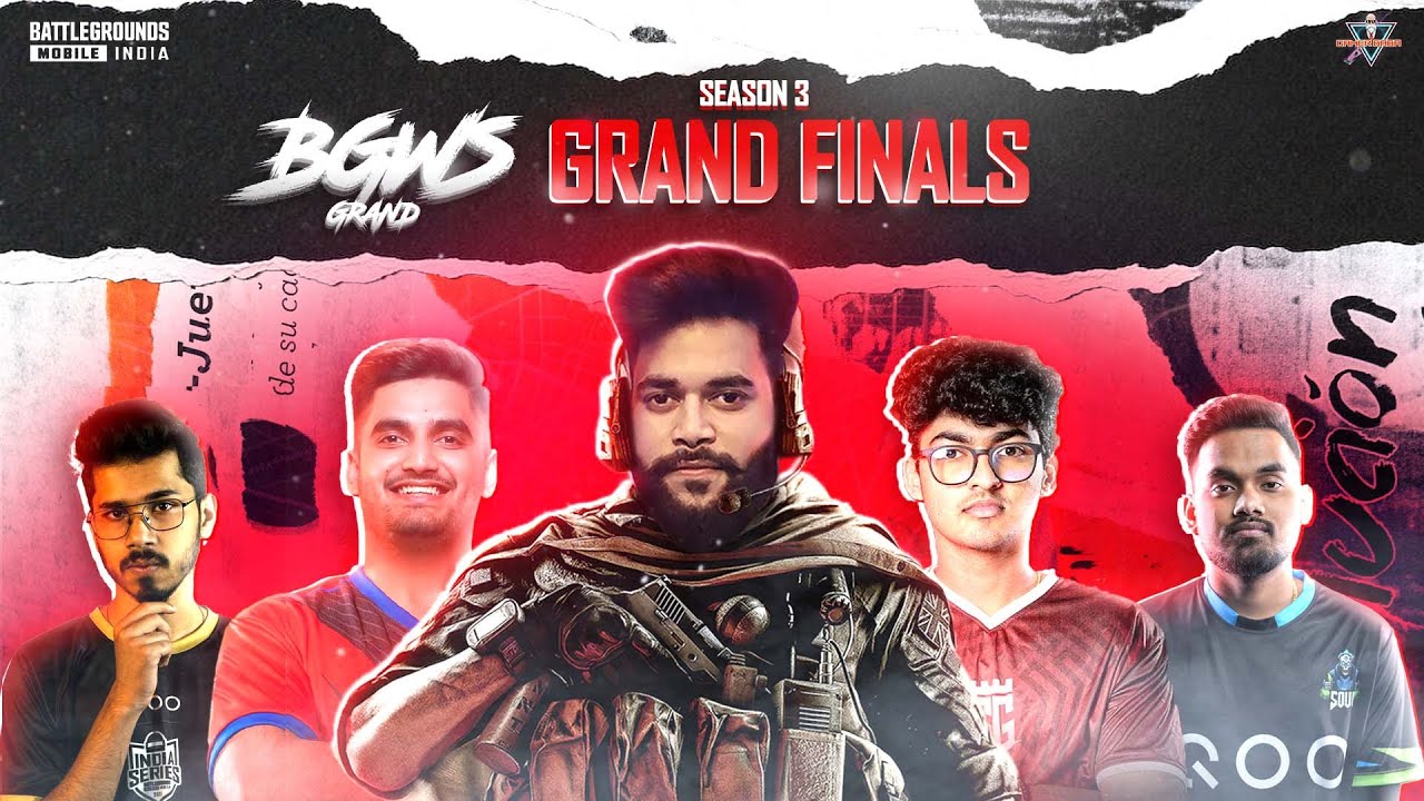 BGWS Grand🔥 Finals | Season 3 Again | BGMI Competitive Live Custom Room ...