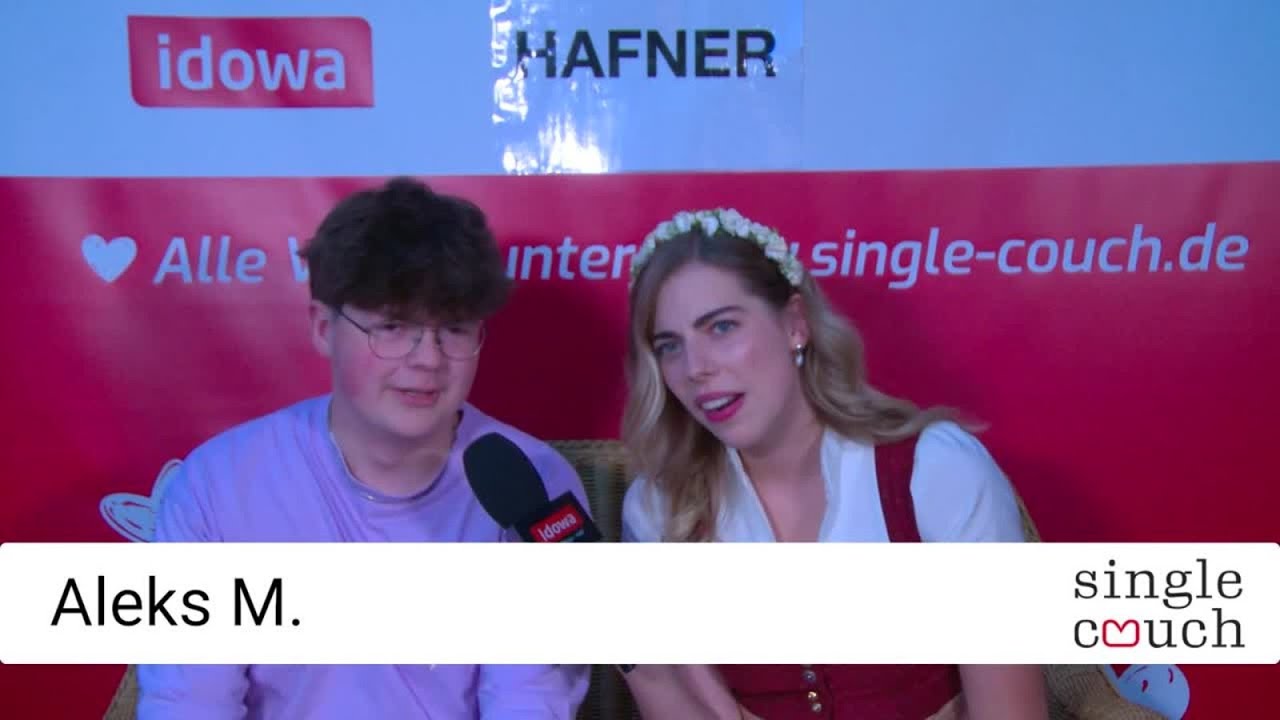 Single-Couch 2023 - Er sucht Sie - Aleks M. - YouTube