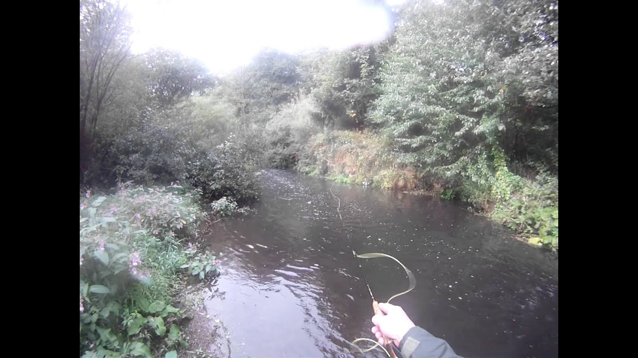 River Alyn flyfishing - YouTube