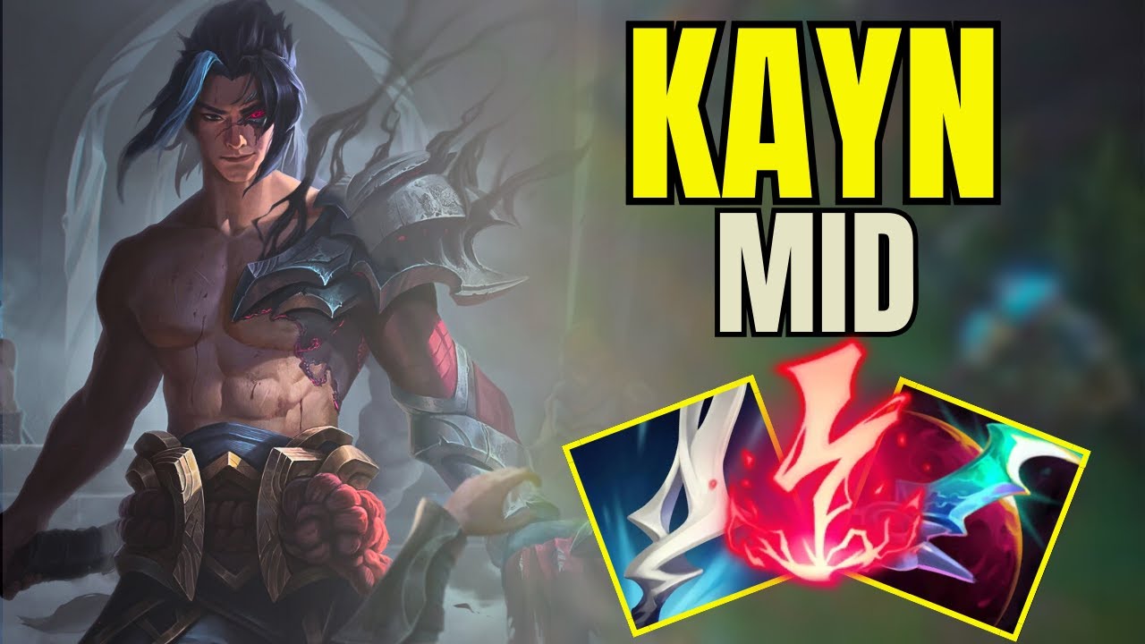 CAN I MAKE KAYN MID WORK ? (BLUE KAYN) - League of Legends - YouTube