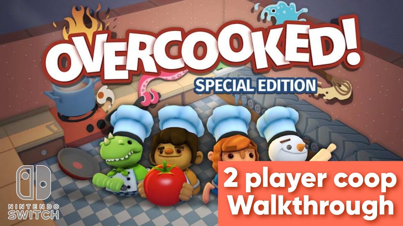 Overcooked: Special Edition (2017) [SWITCH] Levels 1.1 - 3.2 [2 PLAYER ...